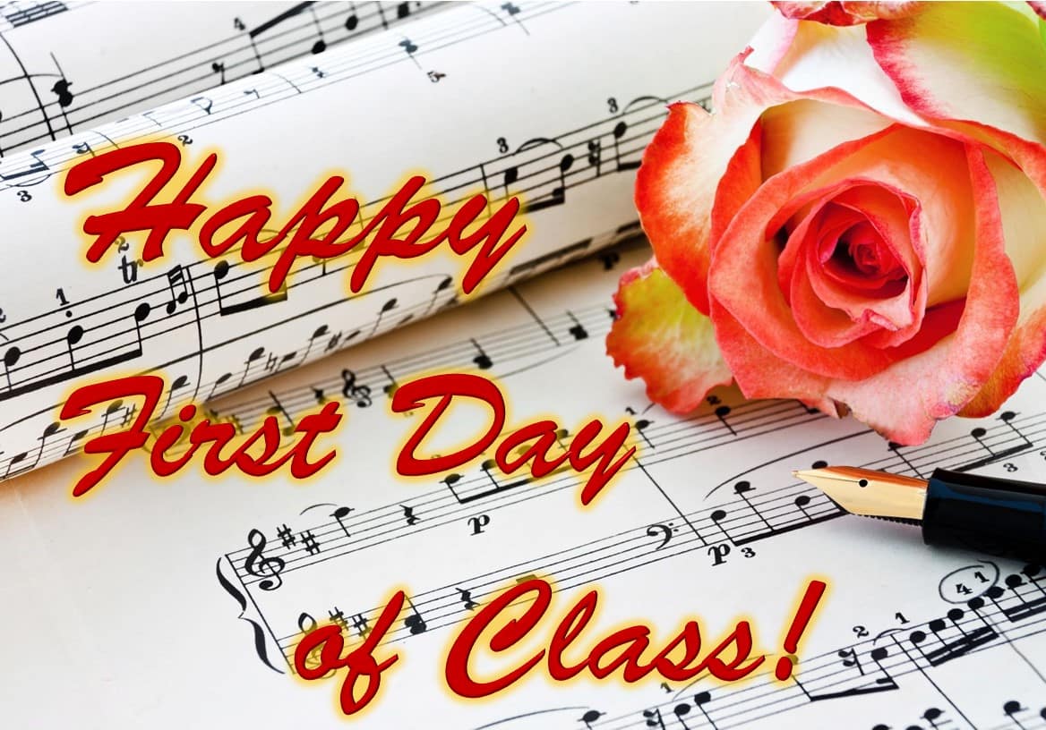 1st Day of Classes - gemusiclessons.com